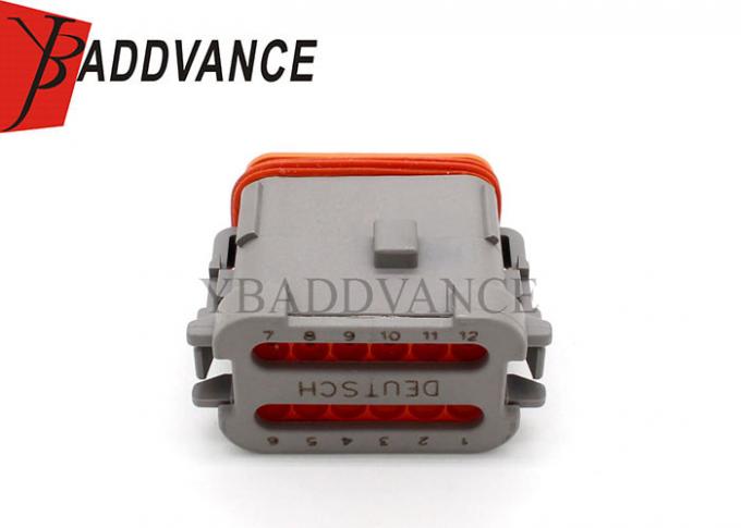 DT06-12SA-CE05 Deutsch 산업 연결관 12 핀 커넥터 마개는 물개 보유를 강화했습니다