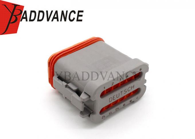 DT06-12SA-CE05 Deutsch 산업 연결관 12 핀 커넥터 마개는 물개 보유를 강화했습니다